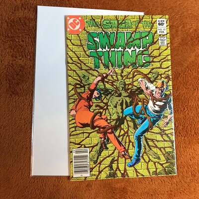 THE SAGA OF THE SWAMP THING #10 DC 1983 comic book bagged boarded high ...