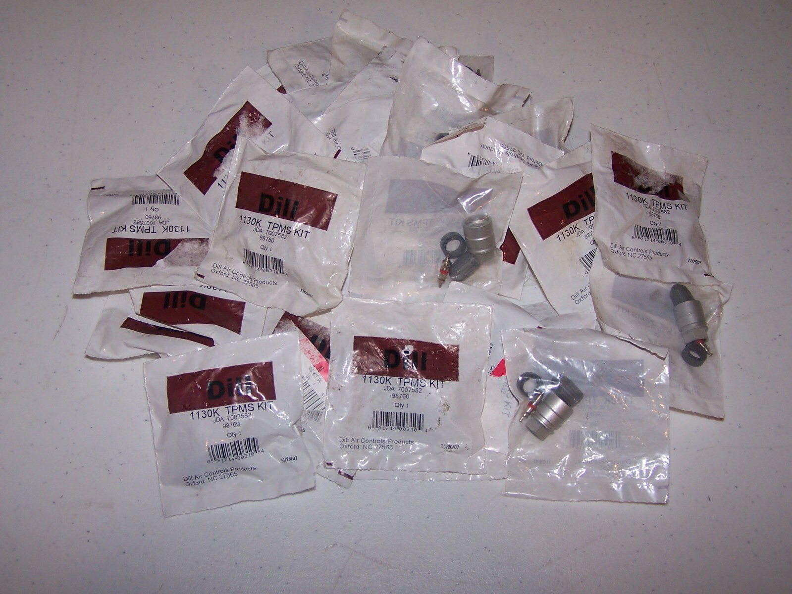 Lot of 35 New TPMS Air Control Tire Sensor Service Kit-OE Kit DILL TPMS ...