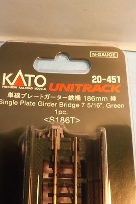 KATO UNITRACK PLATE GIRDER BRIDGE (GREEN) 20-451 | eBay