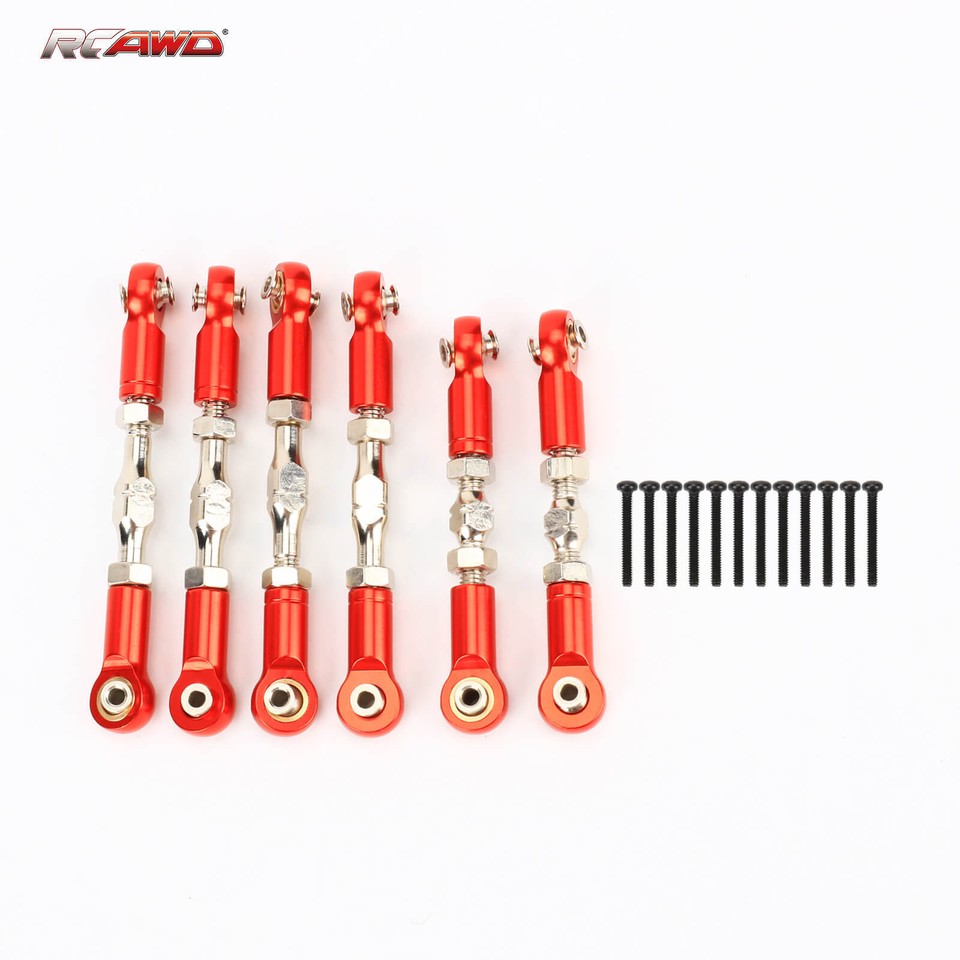 RCAWD Steel Thick Turnbuckles Link for Arrma 1/10 Senton Granite ...