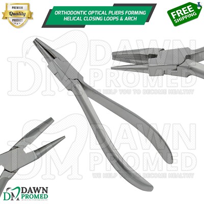 Orthodontic Optical Pliers For Forming Helical Closing Loops & Arch ...