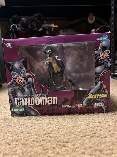 Catwoman Kotobukiya ARTFX DC Vinyl PVC Statue 1:6 Scale Batman Figurine ...