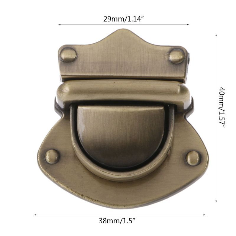 Metal Clasp Turn Lock Twist Locks for DIY Handbag Shoulder Bag Purse ...