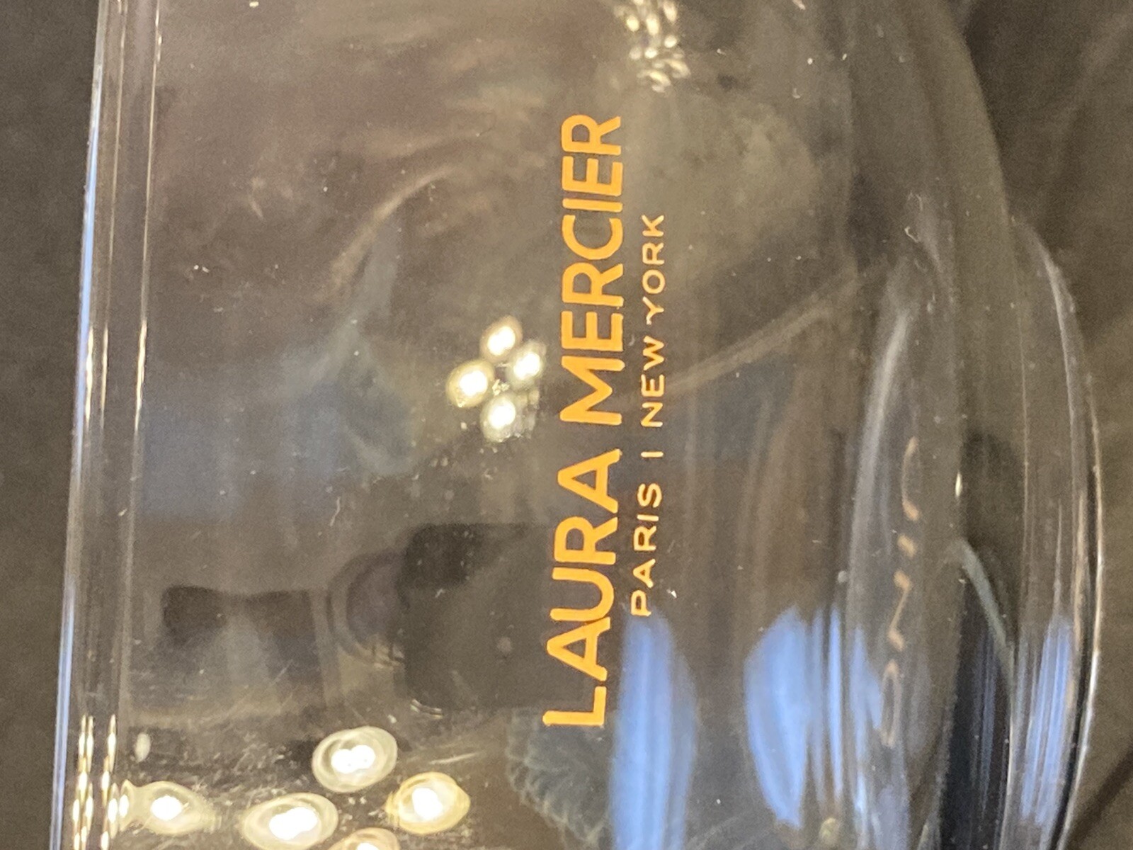 JING “Laura Mercier” One Tea Cup & Saucer Clear Glass for sale online ...