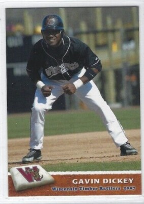 2007 Wisconsin Timber Rattlers (Class A-Seattle Mariners) Gavin Dickey ...