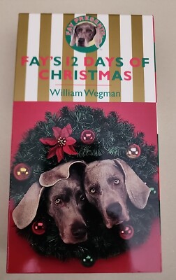 William Wegmans Fays Twelve Days of Christmas VHS 1995 Kidvision Warner ...