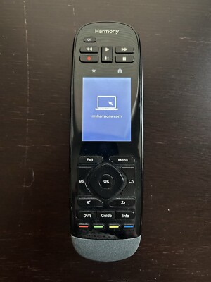 Logitech Harmony Touch Universal Remote with Color Touchscreen - Black ...