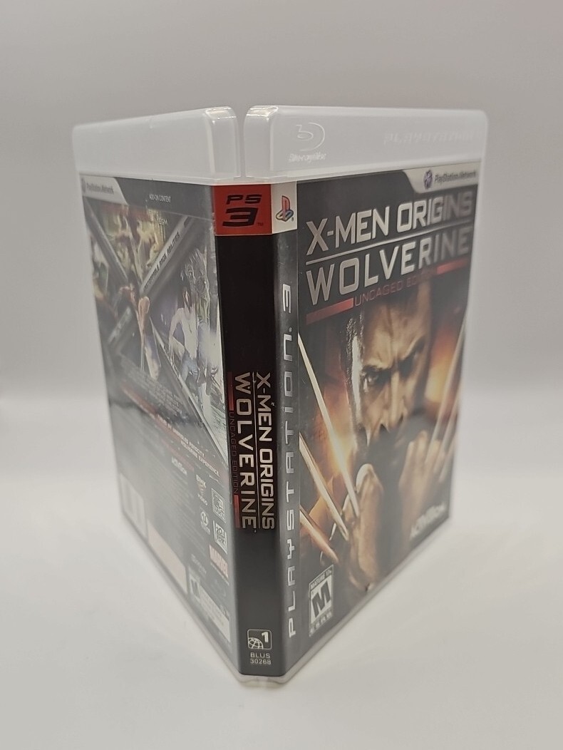 X-Men Origins: Wolverine Uncaged Edition PS3 Playstation 3 CIB w Manual ...