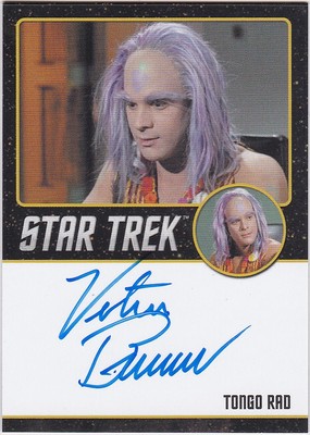 STAR TREK THE ORIGINAL SERIES 50TH ANNIVERSARY VICTOR BRANDT TONGO RAD ...