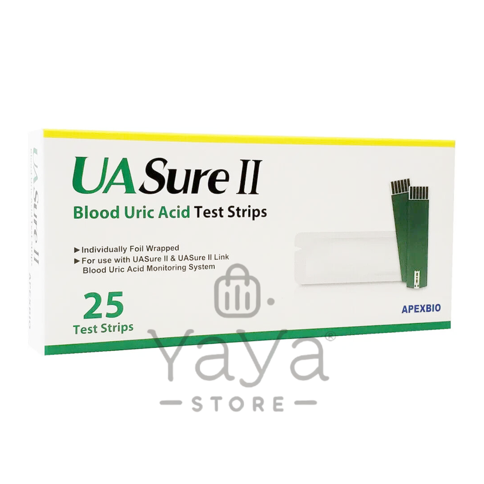 UASure II Uric Acid Meter Test Kit Uric Acid Gout - Tool & 25 Test ...