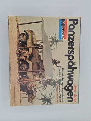Panzerspähwagen SdKfz 232 1/32 Scale Monogram Model 1974 Armor Series ...