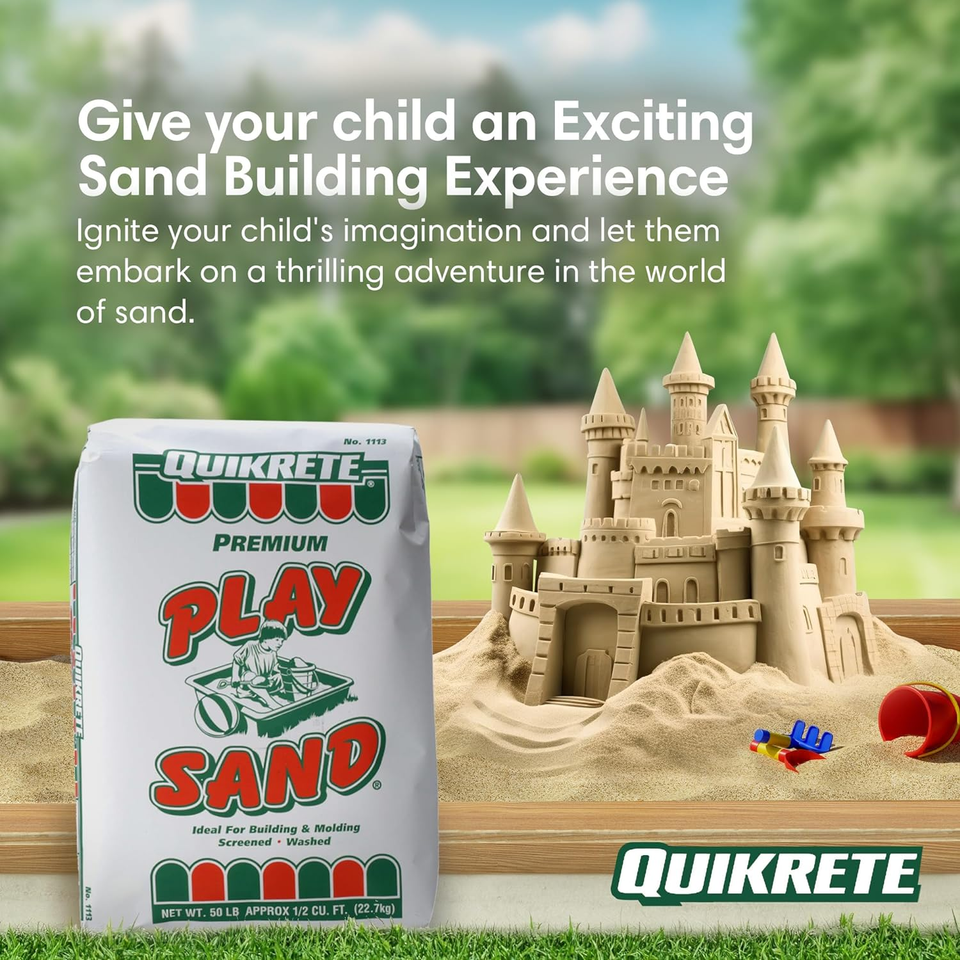 Sandbox Play Sand – Outdoor Kids Filtered Playsand for Sand Box ...