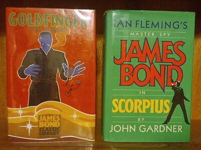 Goldfinger Ian Fleming 1st Ed JAMES BOND Classic Library 1987 HC Book ...