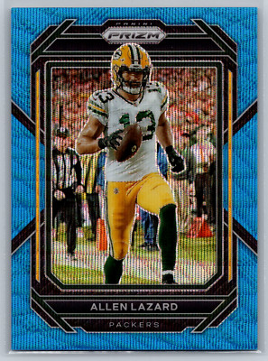 Allen Lazard 2022 Panini Prizm Blue Wave Prizm /199 #106 Green Bay Packers | eBay