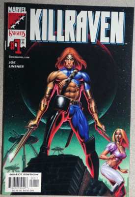 KILLRAVEN #1 (2001) Marvel Comics Joseph Linsner art FINE+ | eBay
