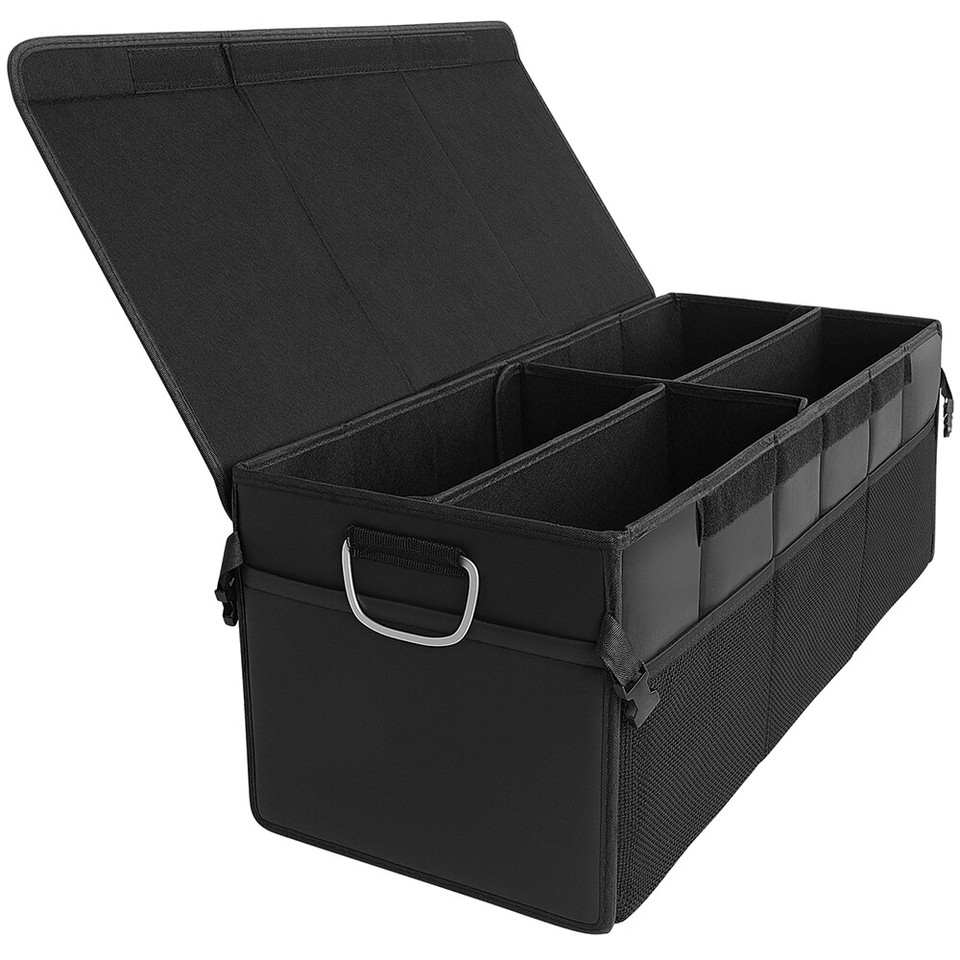 Trunk Cargo Organizer Folding Collapsible Caddy Storage Bag Bin Car ...