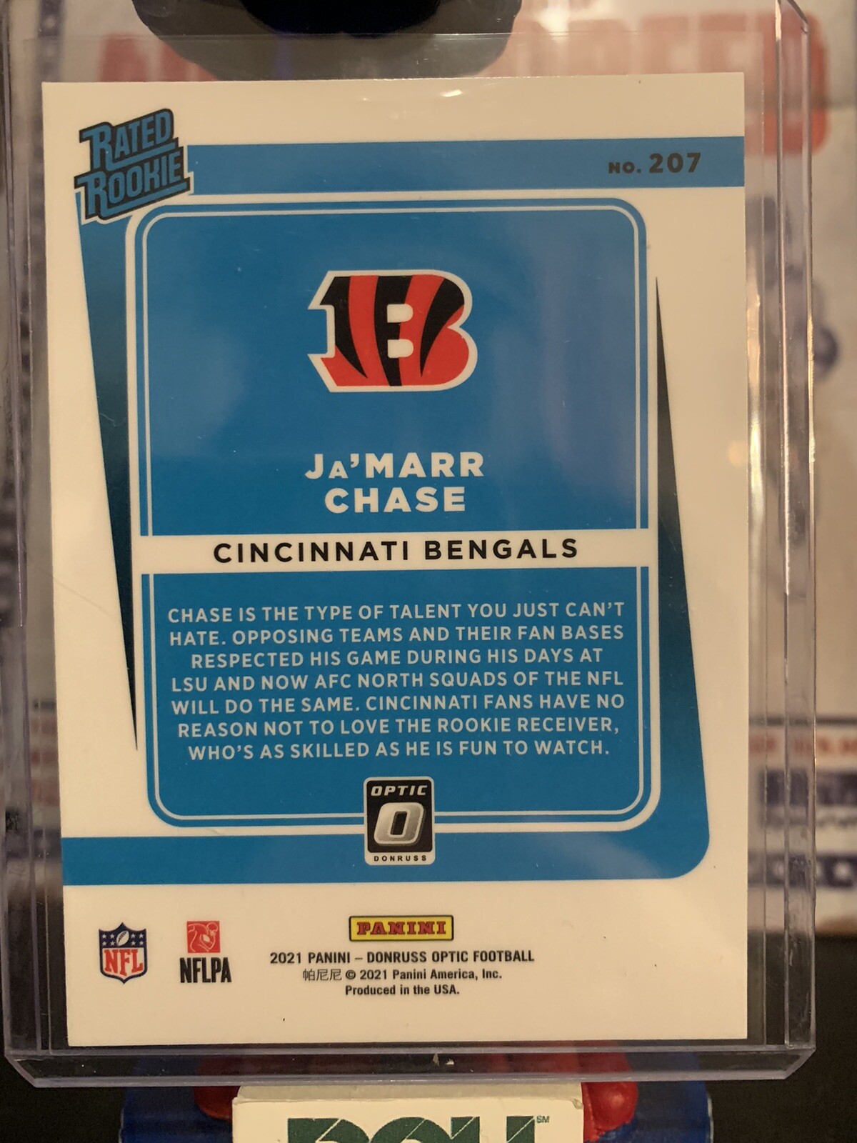 2021 Optic Jamaar Chase #207 RATED ROOKIE Cincinnati Bengals | eBay