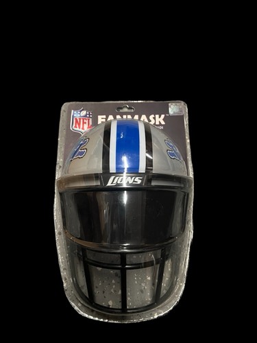 Detroit Lions Fan Helmet Mask FREE SHIPPING MAN CAVE NFL | eBay