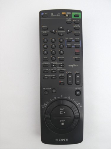 Sony VTR RMT-V184A TV/VTR VCR Plus+ Remote Control OEM | eBay