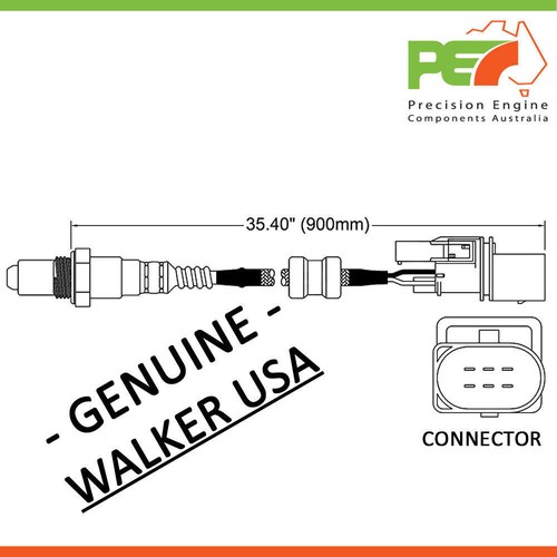 New *WALKER USA* Oxygen Sensor O2 For Mercedes Benz E200 Kompressor ...
