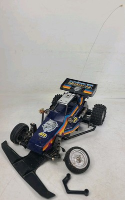 Vintage Sears Lobo II Frame Buggy RC Car Black Body Road Handler Nikko ...