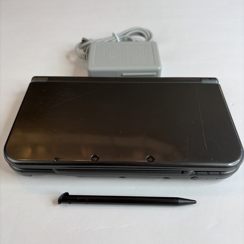 New Nintendo 3DS XL Gray Black Console W Charger Stylus US Version ...