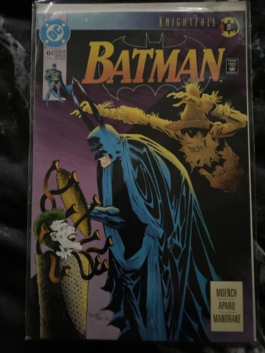 Batman #494 Joker and Scarecrow, New Kadia graded “Near Mint” | eBay