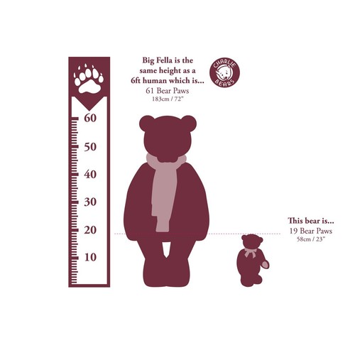 Charlie Bears 2023 Annette Beautiful Pink Plush Panda Teddy Bear | eBay UK