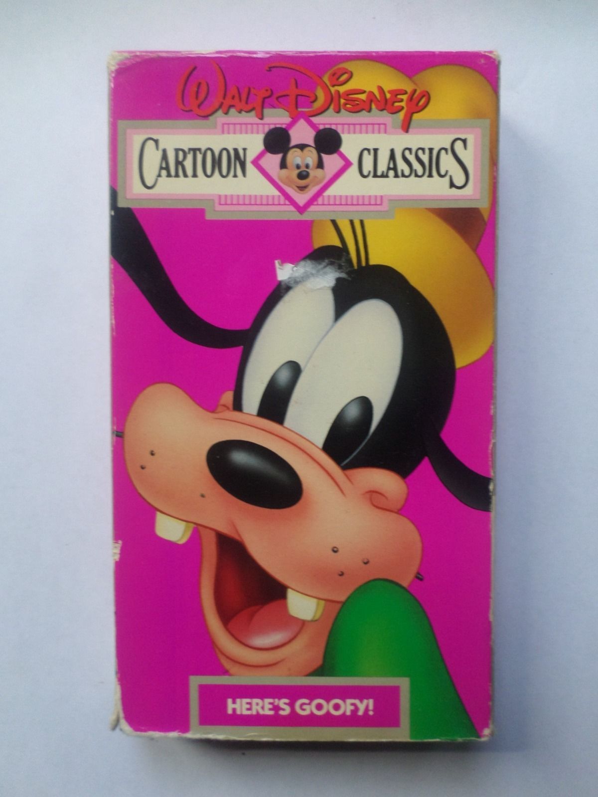 Walt Disney Cartoon Classics Here's Goofy VHS RARE 1940s 1950s ...