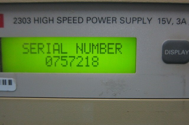 Keithley 2303 High Speed DC Power Supply, 15V, 3A / 9V, 5A | eBay