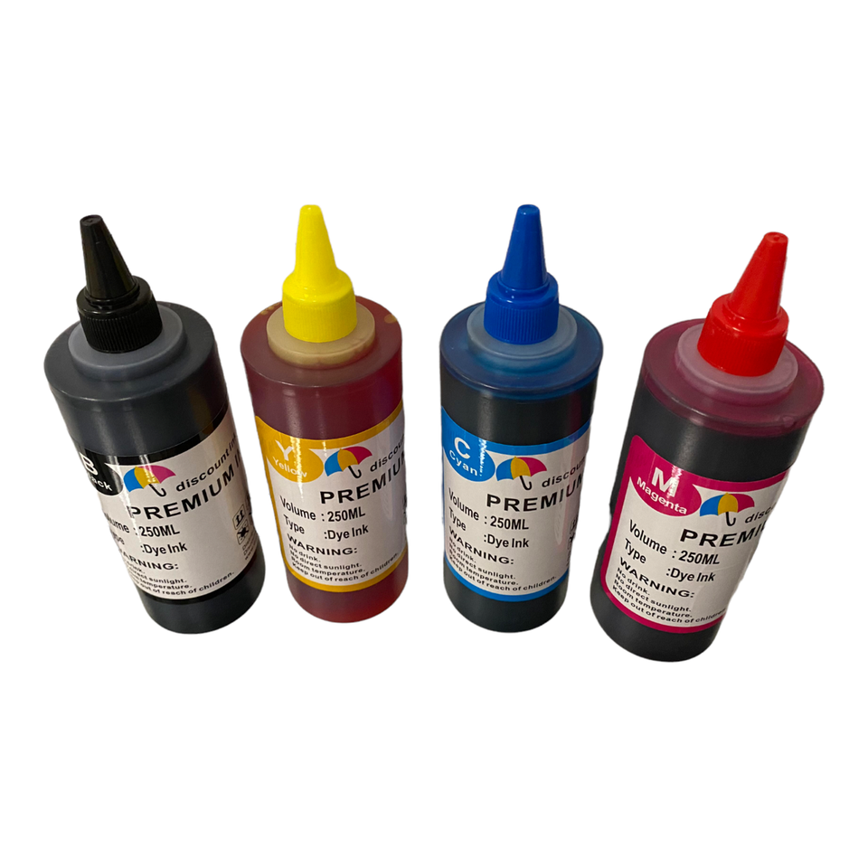 1000ml refill ink for Epson EcoTank ET-2500 ET-2550 ET-4500 ET-4550 | eBay