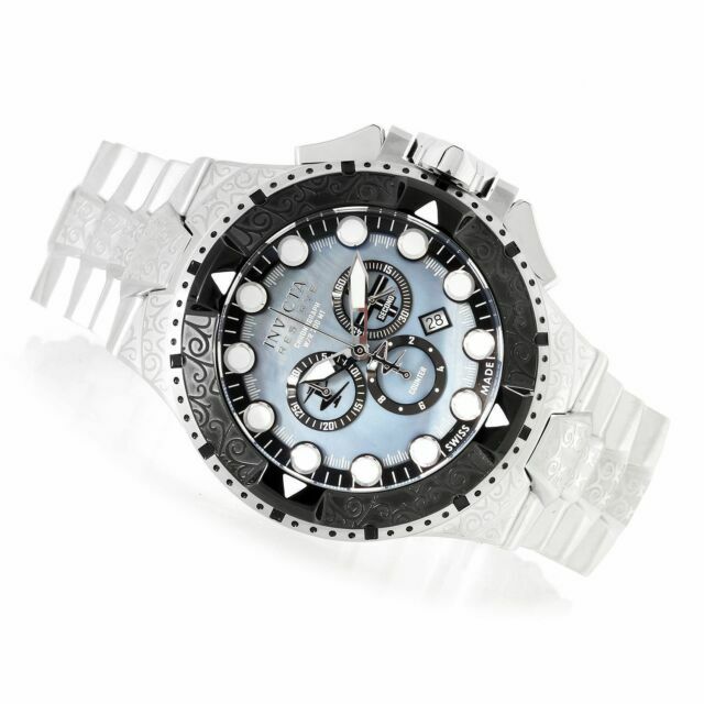 Invicta Men's Excursion 50mm Steel Bracelet Swiss Quartz Grey Dial ...
