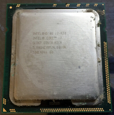 Intel Core i7-930 CPU 2.80GHZ 8MB Desktop Processor SLBKP Socket 1366 ...