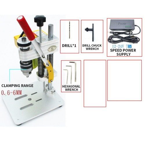 New Mini Drill Press Precision Table Drilling Machine Portable Benchtop ...