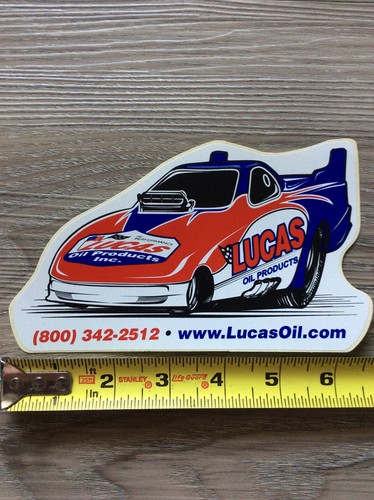 LUCAS OIL PRODUCTS FUNNY CAR DRAG RACE DECAL STICKER | eBay