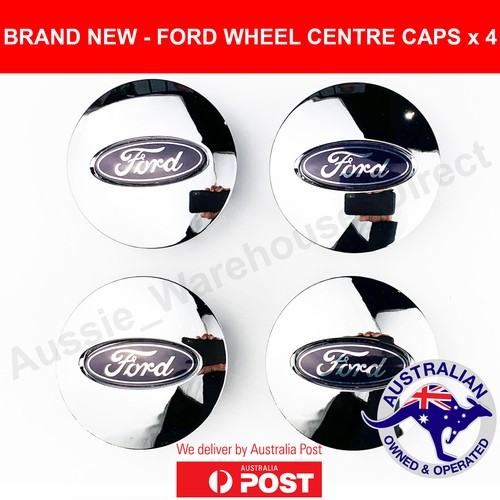 Wheel Centre Caps for FORD AU BA EF BF FG Falcon Territory NEW SET OF 4 ...