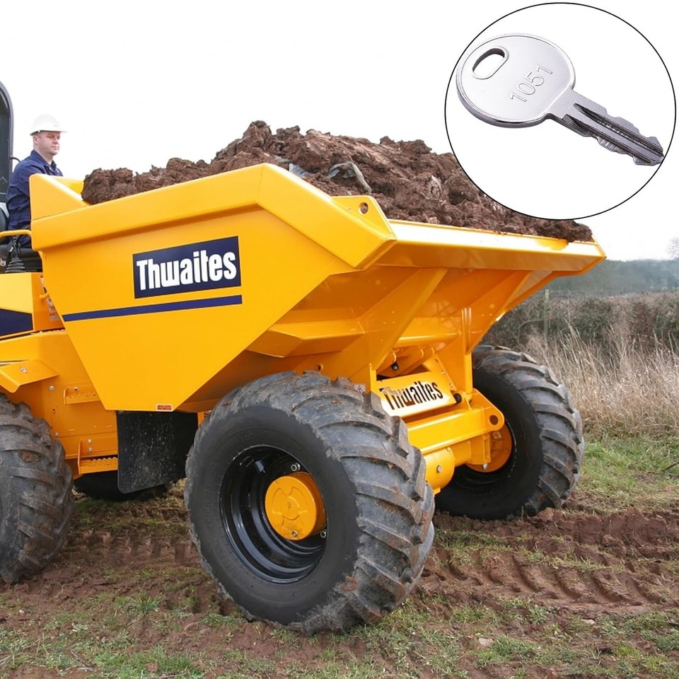 10PCS Thwaites Trimark Lucas Genuine Master Plant Dumper Key T104634 ...
