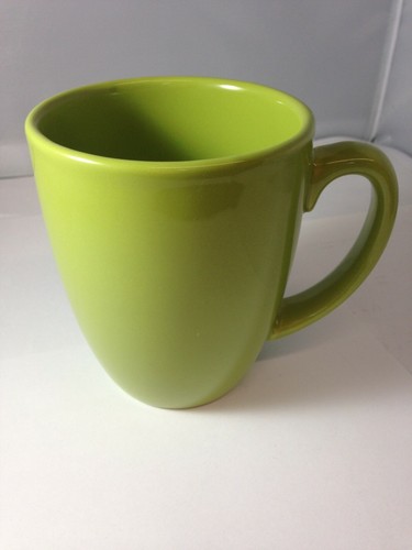 Corelle South Beach Lime Green Coffee Cup Mug 11 oz | eBay