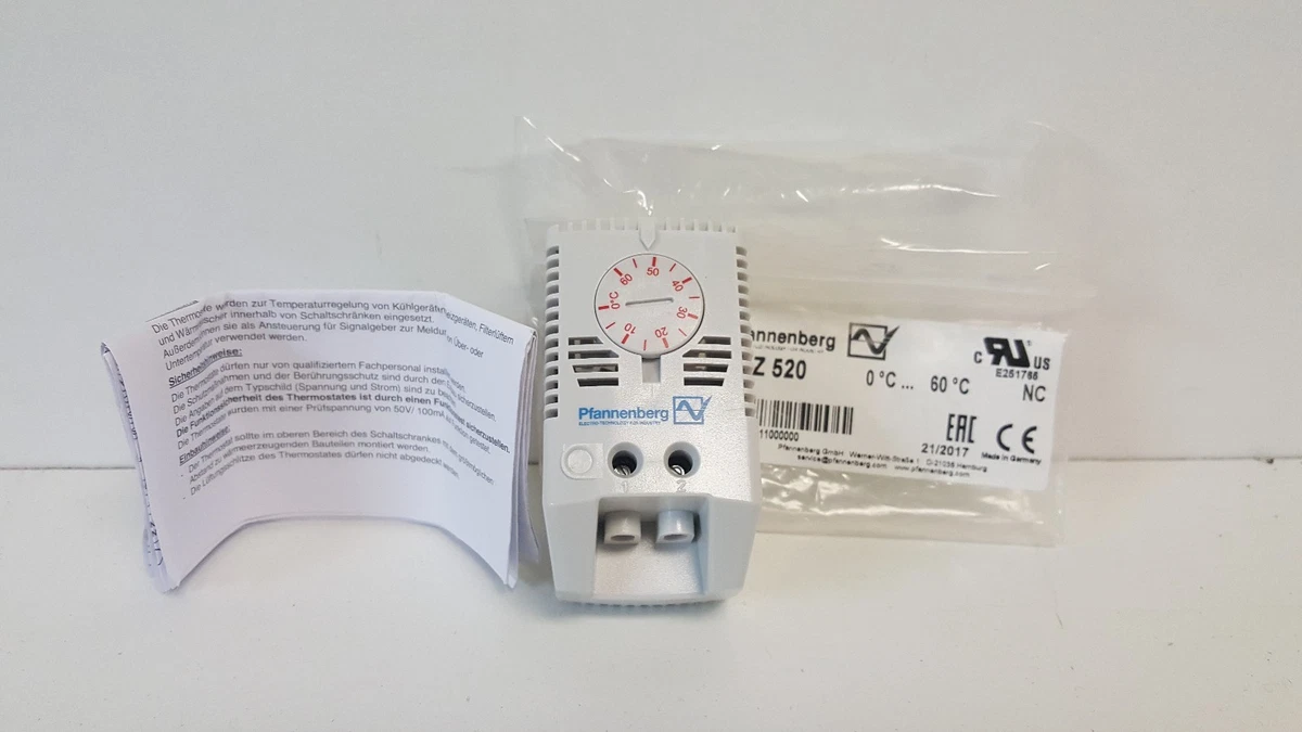 17111000000-Pfannenberg-Enclosure Thermostats, 41% OFF