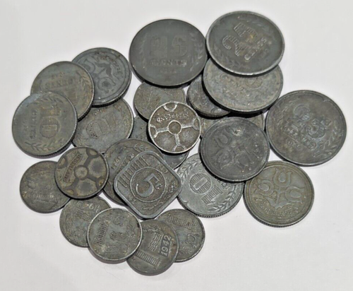 1941-1944 mixed Netherlands (German Occupation) WW2 coins x24 | eBay