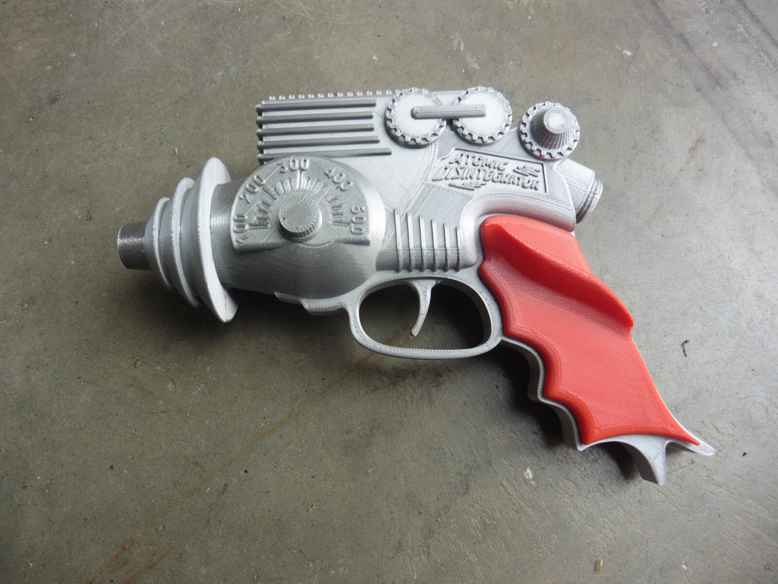 1950s Hubley Atomic Disintegrator Ray Gun 3D Printed Solid Model 1:1 ...