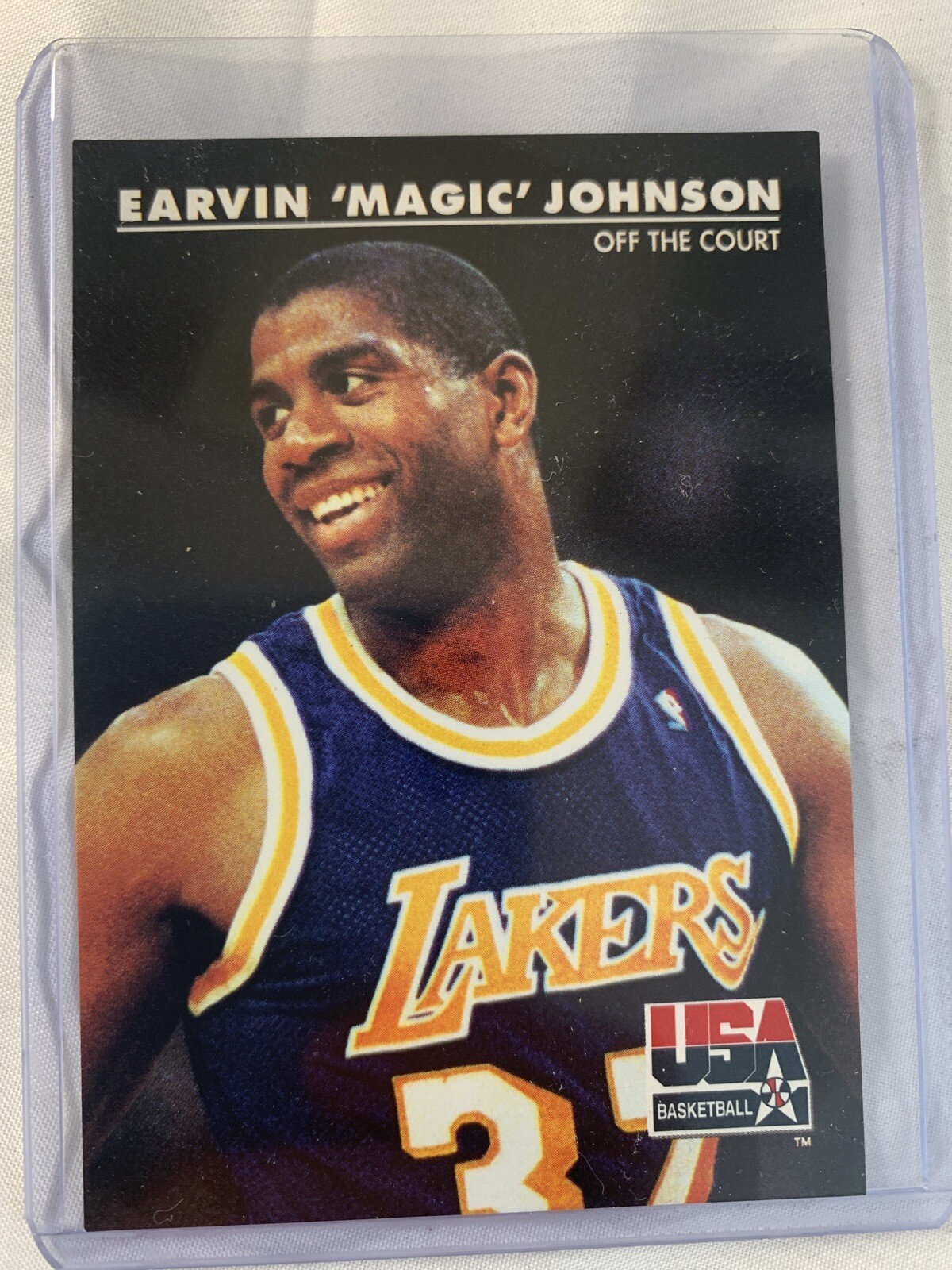 Magic Johnson USA Basketball Skybox 1992 NBA card - Hoops Legend | eBay