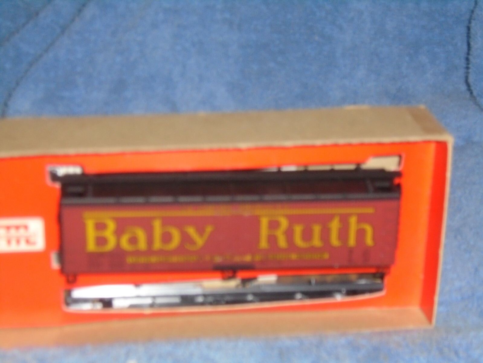 TRAIN MINIATURES HO SCALE #8059 40' WOOD SHEATHED REEFER BABY RUTH | eBay
