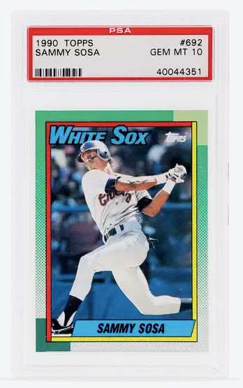 Sammy Sosa 1990 Topps #692 Base Price Guide - Sports Card Investor