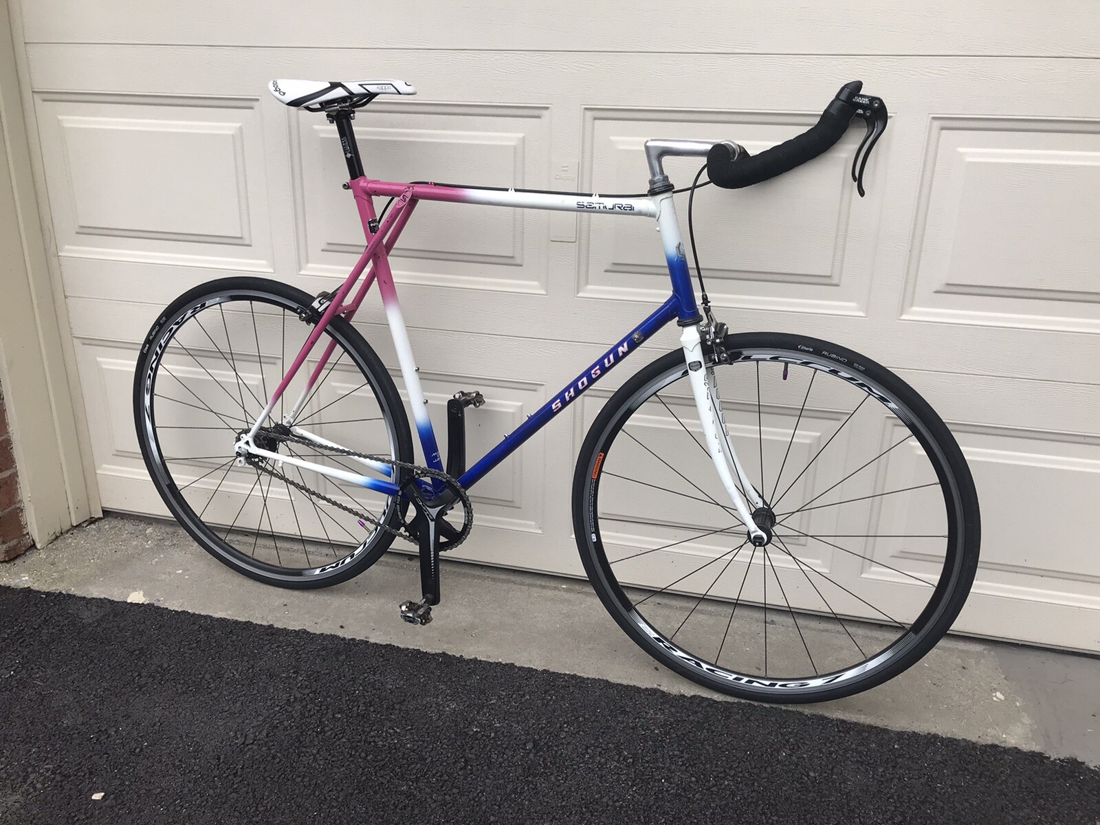 Retro 1987 Shogun Samurai Triple Triangle Tange steel resto-mod SS road ...