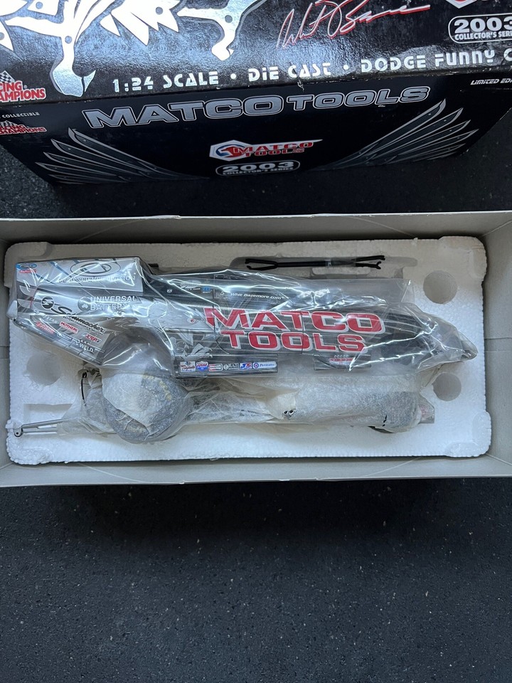 Matco Tools 1:24 Scale Diecast Dodge Funny Car 2003 Collector Series | eBay