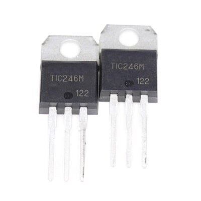 2 PCS TIC246M TO-220 TIC246 Silicon Transistors | eBay