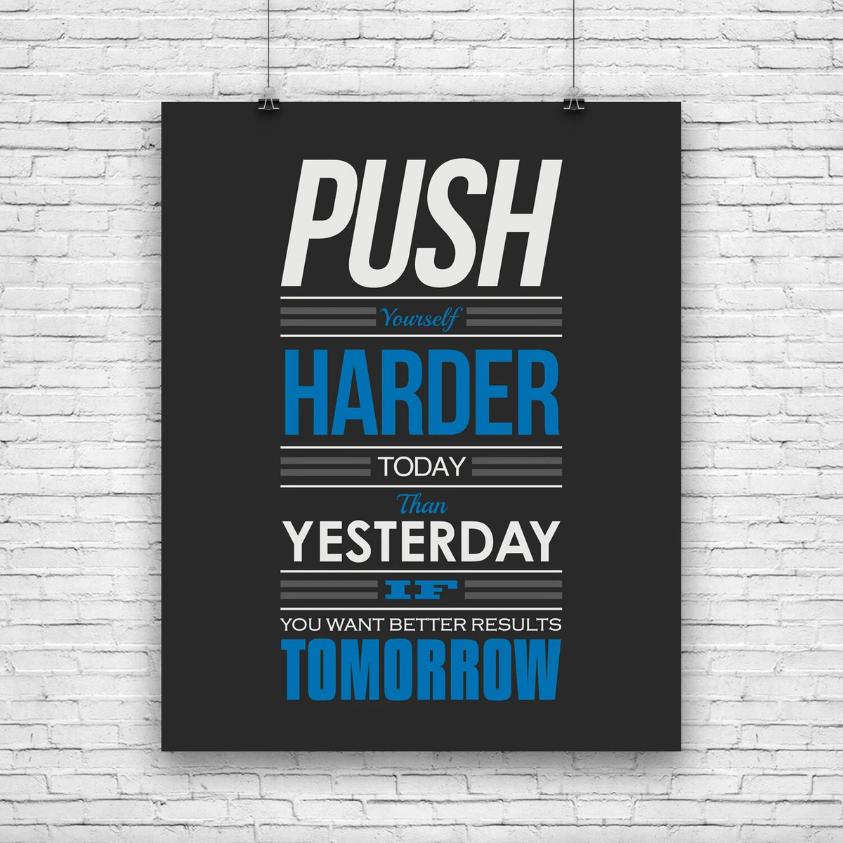 Push Yourself Harder