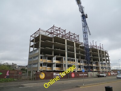 Photo 6x4 Riverside Apartments Newport-on-Tay Still no progress here ...
