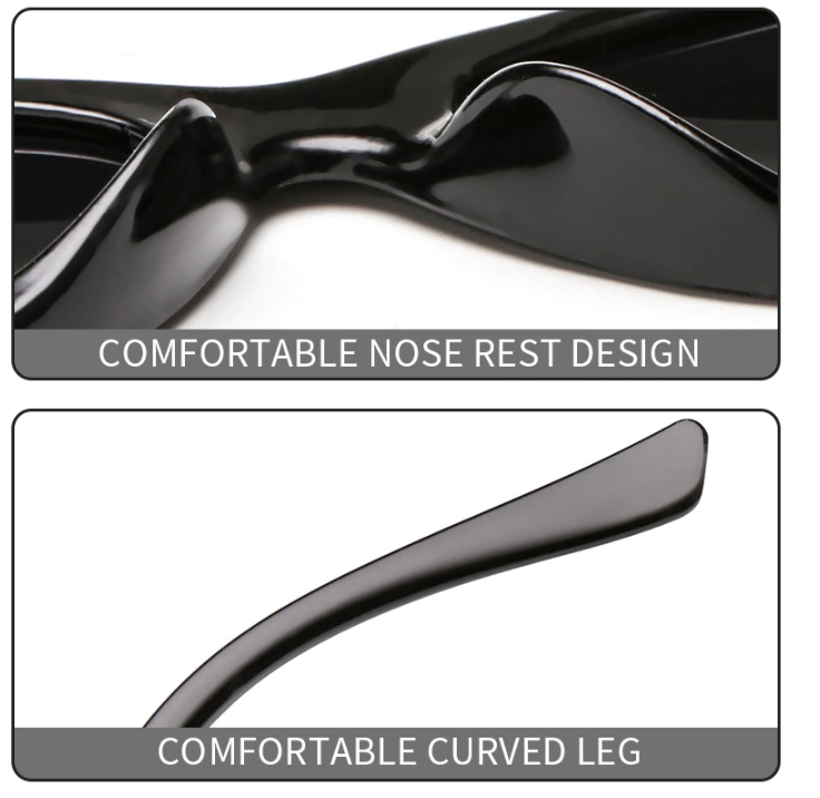 Retro Triangle Cat Eye Sunglasses | Cateye Sunglasses | Retro ...